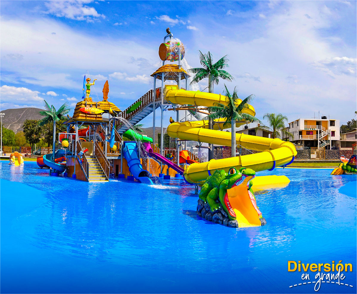 Parque Acuático | El Tephé Villa Polinesia
